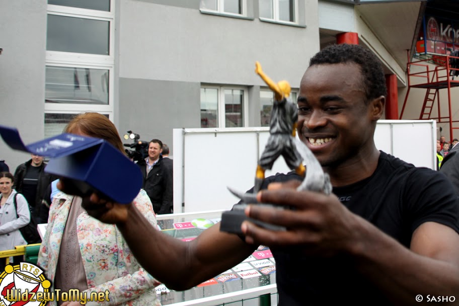 Princewill Okachi "Piłkarzem meczu" - WidzewToMy - Oficjalny portal ...