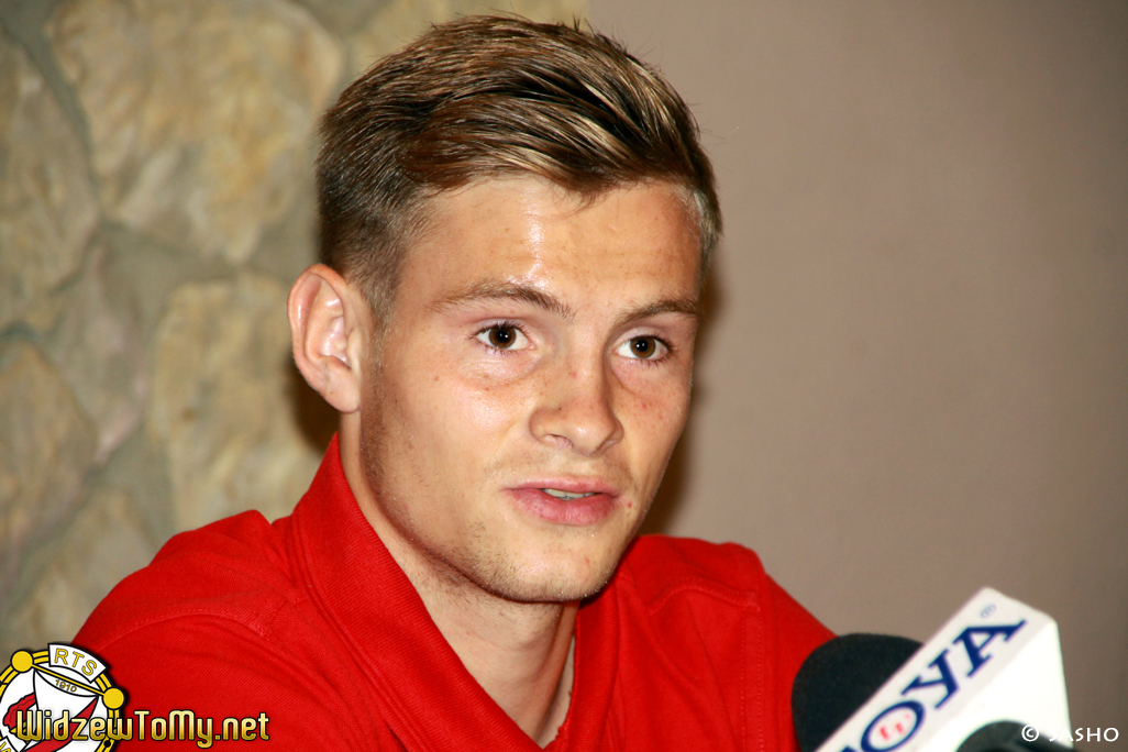 Kolejny występ Bartłomieja Kasprzaka - WidzewToMy - Oficjalny portal ...