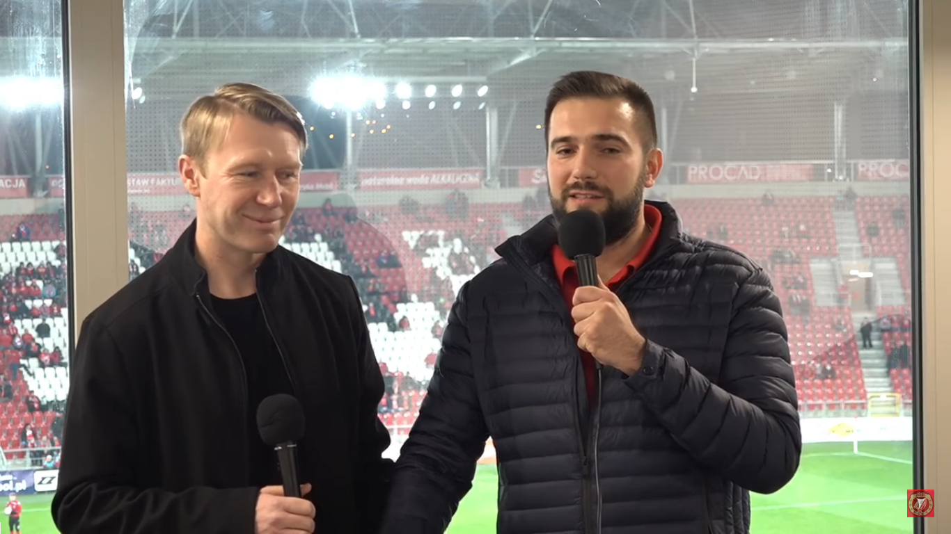 D. Bogusz: "Piłkarze muszą tworzyć rodzinę" - WidzewToMy - Oficjalny ...