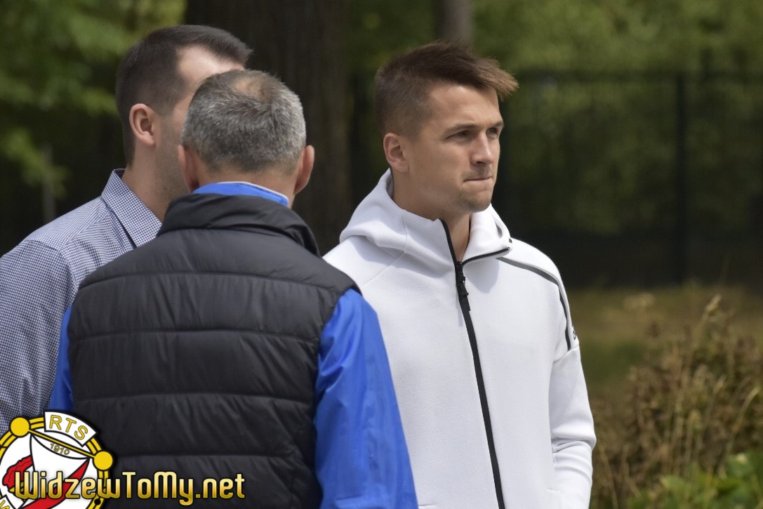 Rudol pojawił się na Łodziance, ale jeszcze nie trenował - WidzewToMy ...