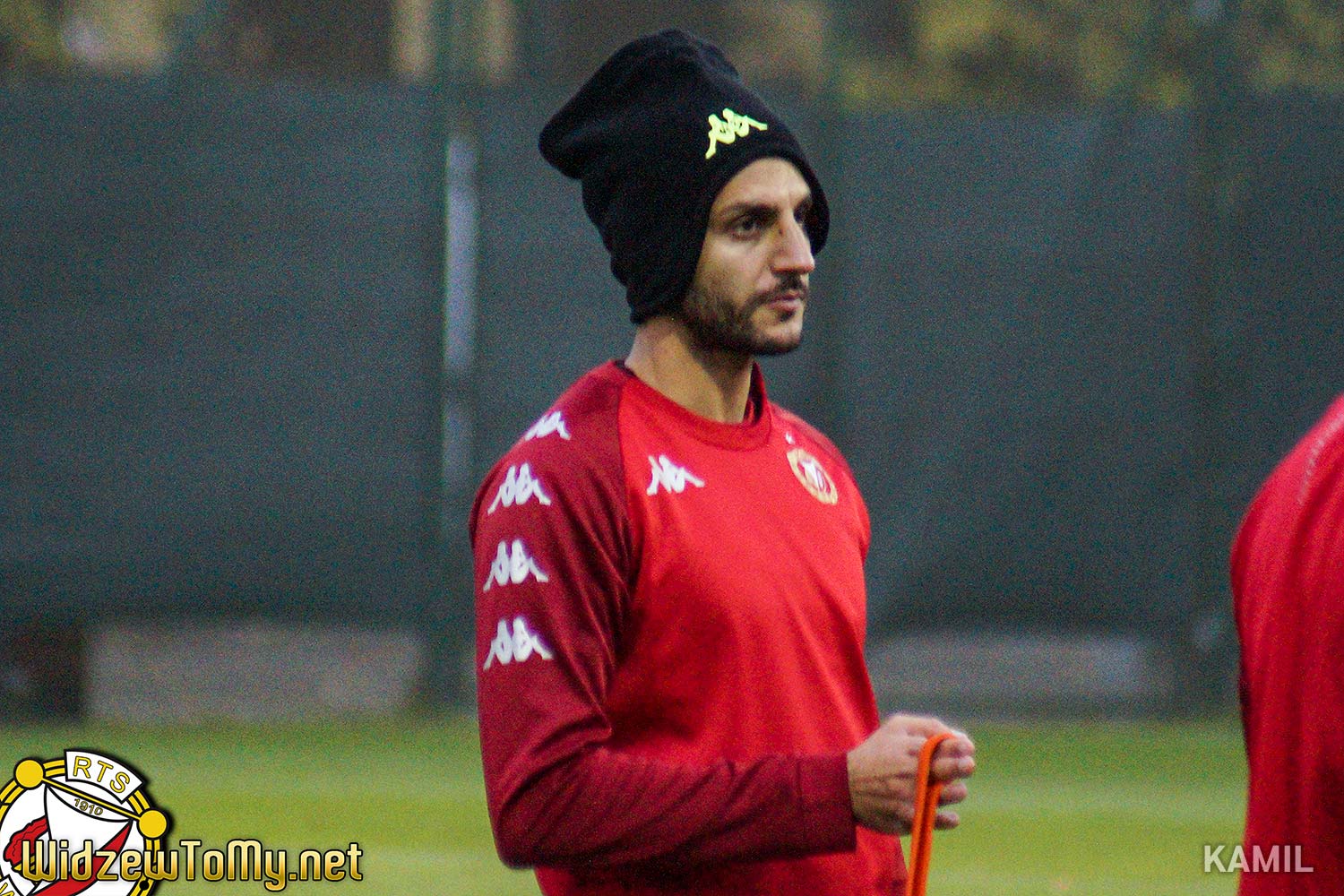 Zimowy trening widzewiaków. Montini indywidualnie - WidzewToMy ...