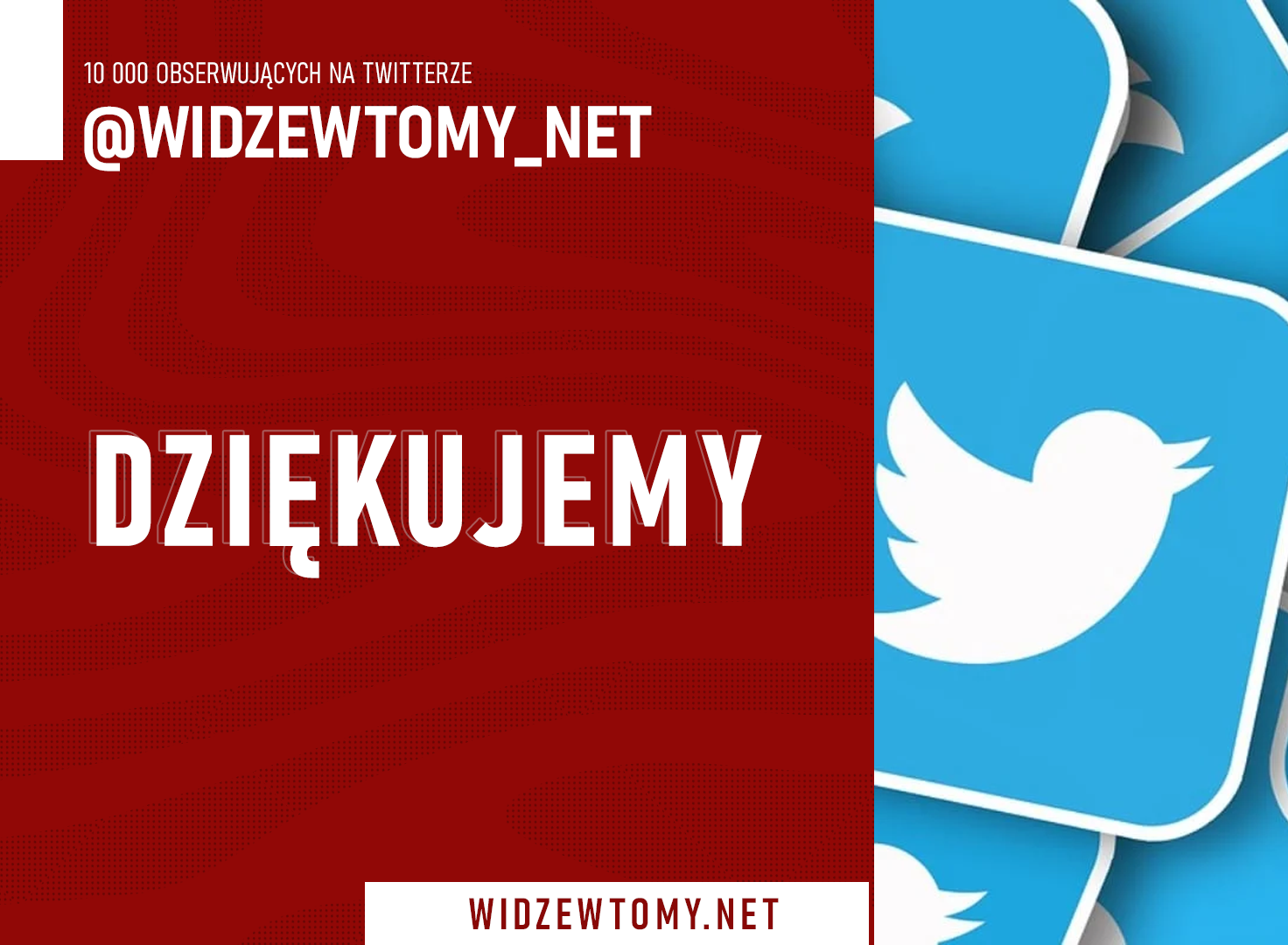 Twitter WTM ma już pięć cyfr! - WidzewToMy - Oficjalny portal kibiców Widzewa Łódź