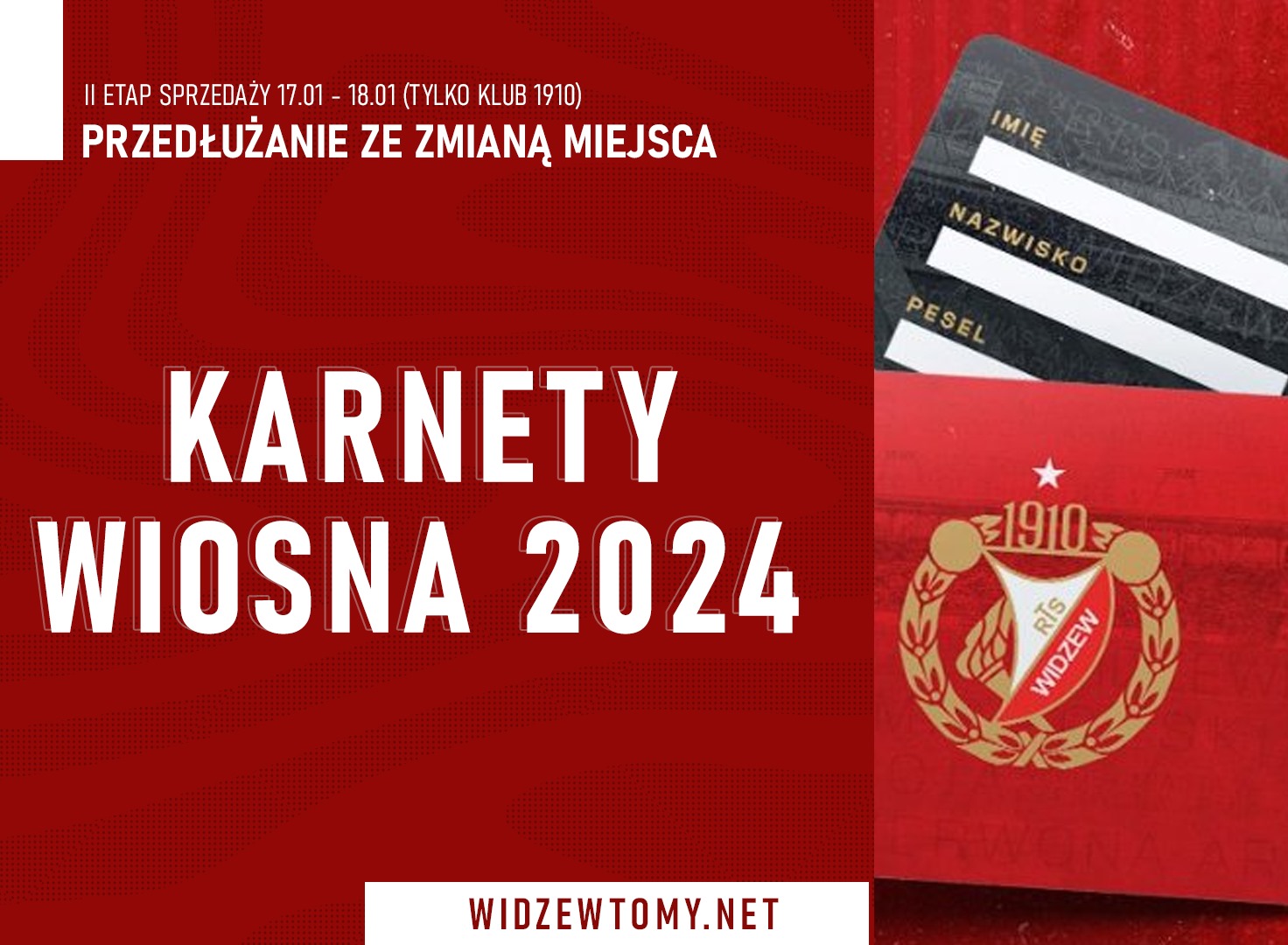 W południe rusza drugi etap sprzedaży karnetów - WidzewToMy - Oficjalny portal kibiców Widzewa ...