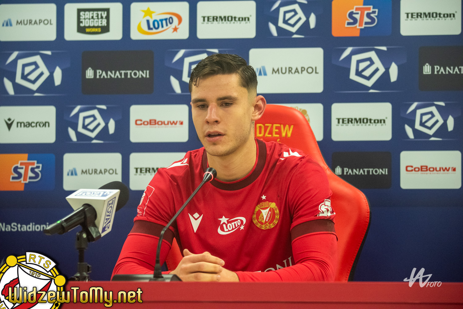 M. Krajewski: "Zwycięstwo z GKS bardzo nas podbudowało" - WidzewToMy ...